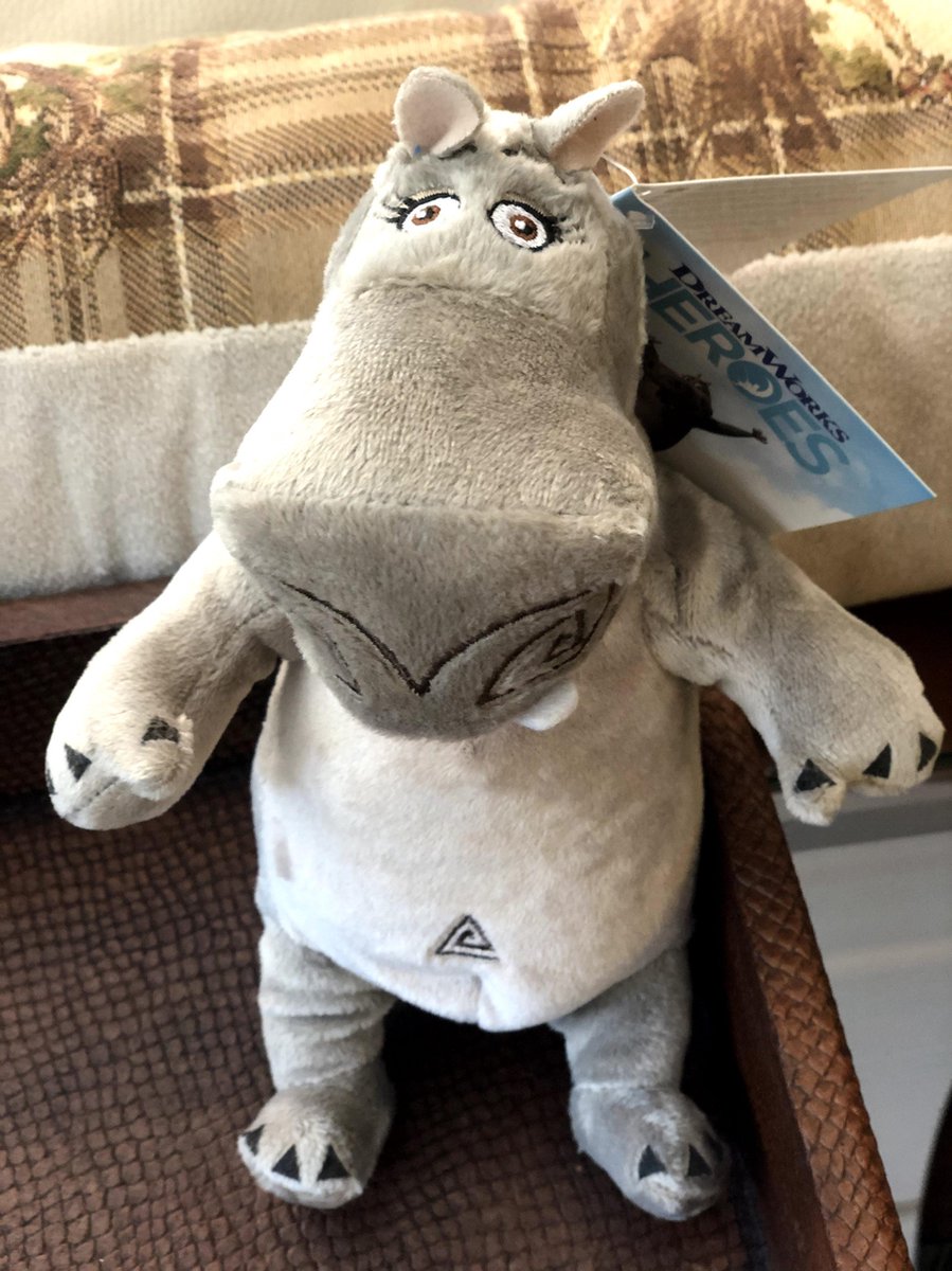 DreamWorks Heroes Gloria the Hippo / het nijlpaard - knuffel - pluche ...
