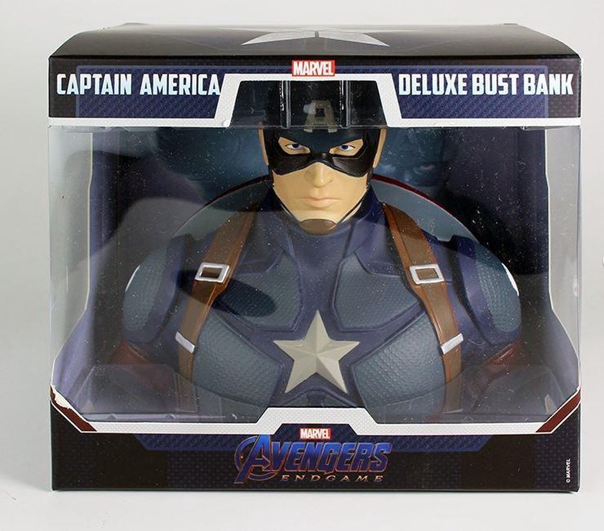 Marvel - Avengers Endgame "Captain America" Coin Bank, Bust bank | bol.com