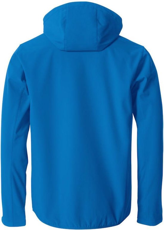 Clique Basic Hoody Softshell Jacket 020912 - Mannen - Kobalt - L | bol.com