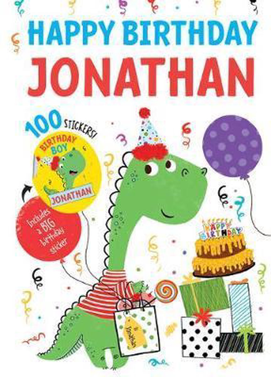 Happy Birthday- Happy Birthday Jonathan | 9781728215884 | Boeken | bol
