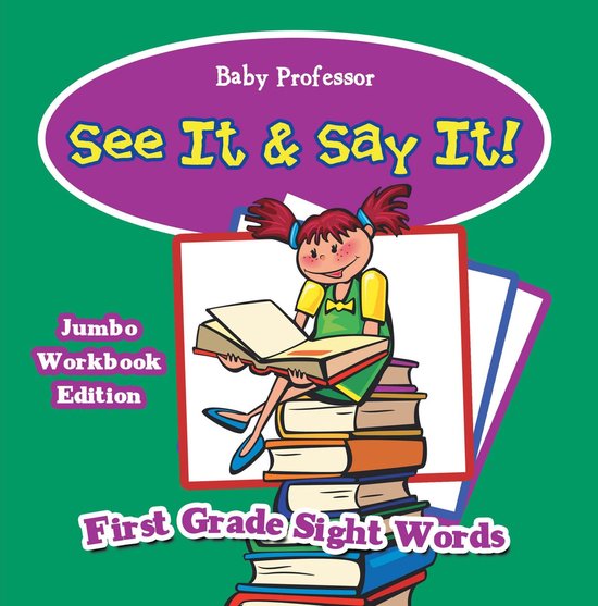 See It & Say It! Jumbo Workbook Edition First Grade Sight Words (ebook ...