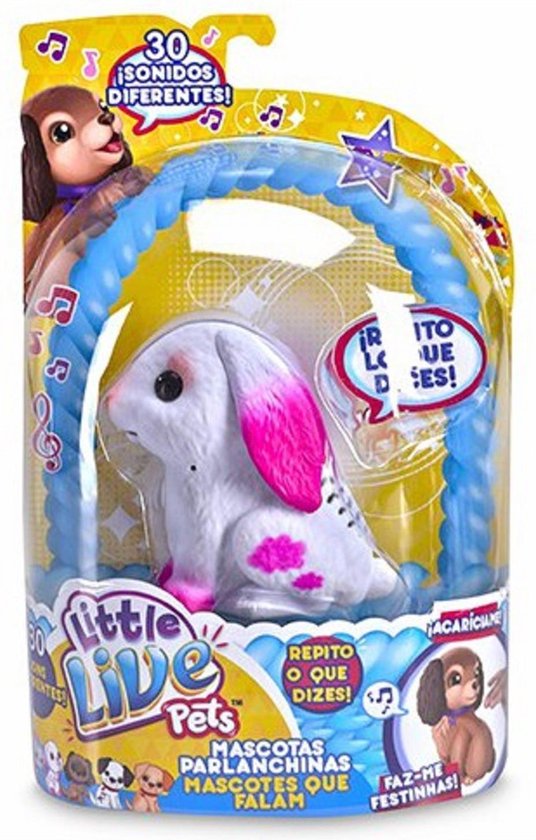 Little Live Pets Babble pet - Bunny - Konijn - Marshmallow | bol.com