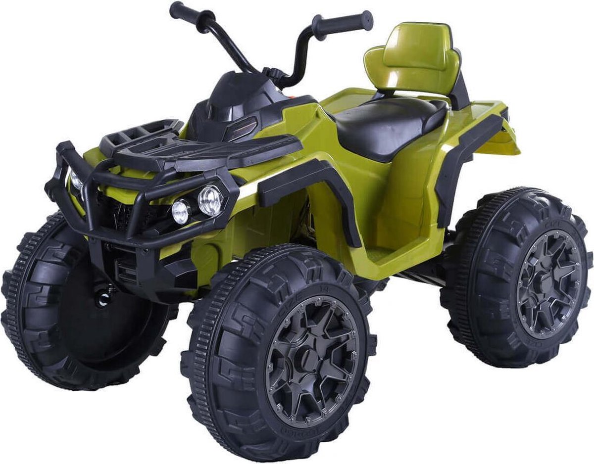 Elektrische Quad 12v Groen voor Kinderen - Elektrische Kinder quad Accu ...