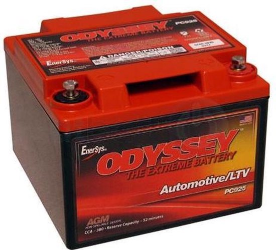Odyssey AGM accu 28 Ah PC925 | bol.com