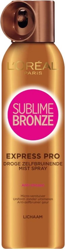 L’Oréal Paris Sublime Bronze Self Tan Body Spray - 6 x 150 ml ...