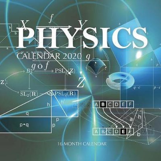 Physics Calendar 2020, Golden Print | 9781689427111 | Boeken | bol.com