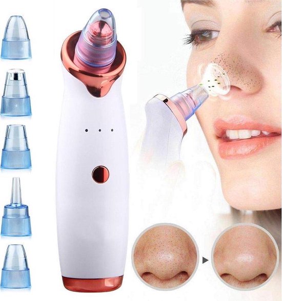 Blackhead Remover Pore Suction Cleaner Incl. 5 delige naalden set ...