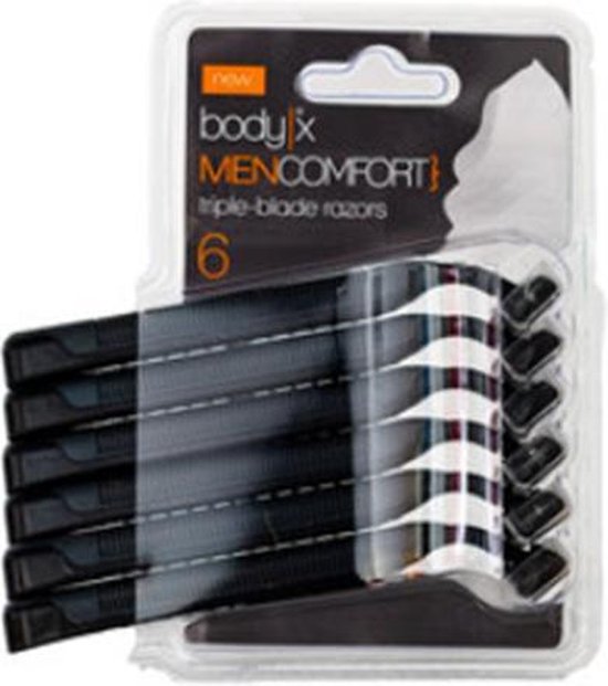 Body-X Comfort Wegwerp Scheermesjes 6 stuks (3 mesjes) | bol.com