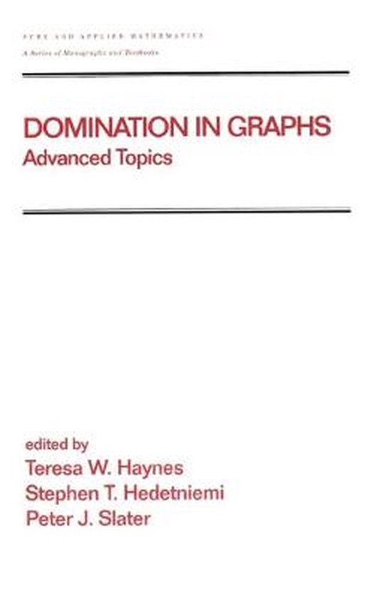 Domination in Graphs | 9780824700348 | Stephen t. Hedetniemi | Boeken | bol