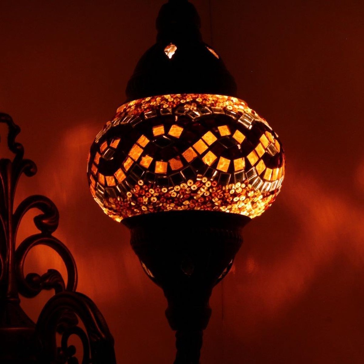 Oosterse Lamp – Wandlamp - Mozaïek Lamp - Turkse Lamp - Marokkaanse ...