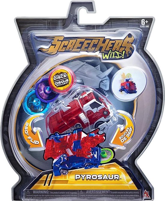Screechers Wild - Level 2 Vehicle - Pyrosaur | bol