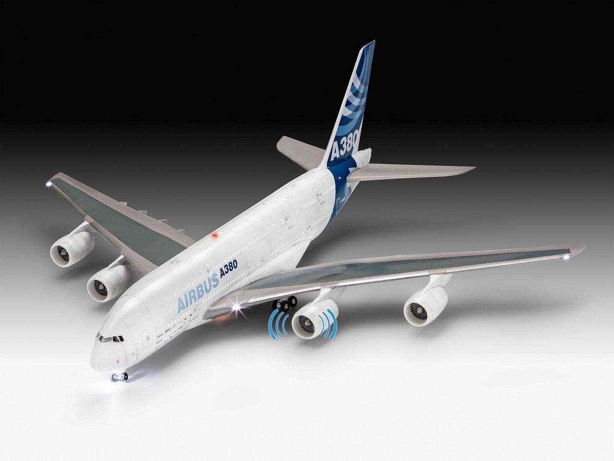 Revell 00453 Airbus A 380-800 Vliegtuig (bouwpakket) 1:144 | bol.com