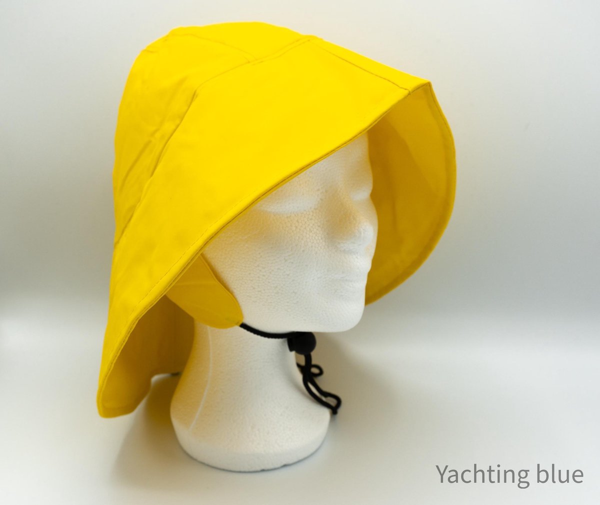 Regenhoed geel - regenhoed dames - regenhoed heren - zuidwester blauw ...