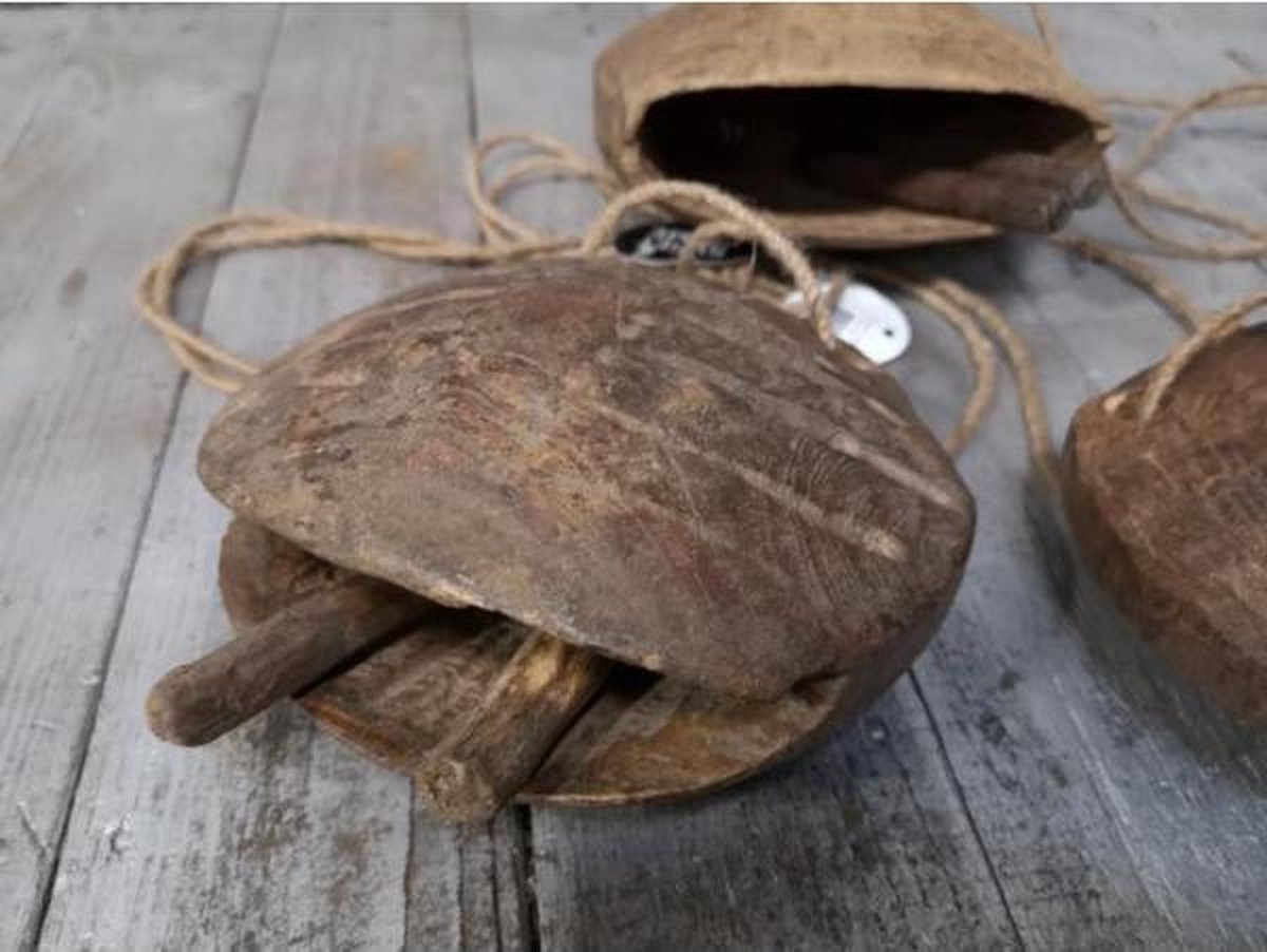 ZoeZo Design - Originele - houten koebel - koeienbel - koe - sober ...