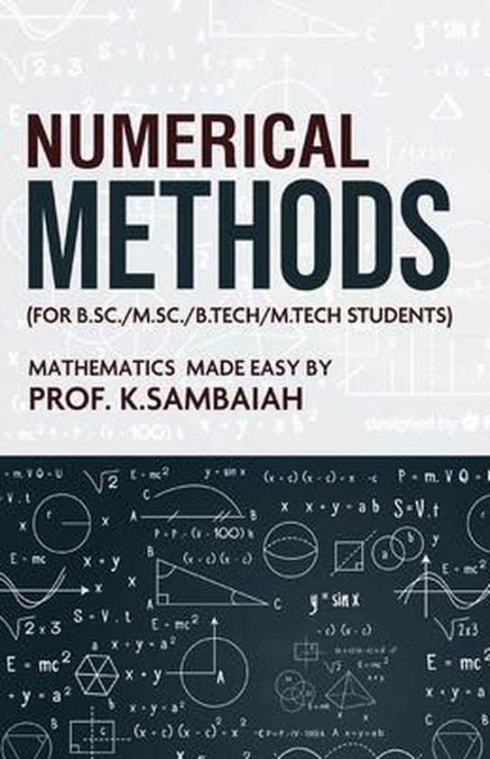 Numerical Methods | 9789389932256 | Prof K Sambaiah | Boeken | bol