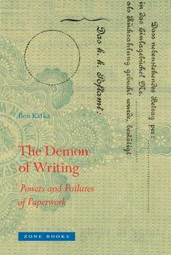 Demon Of Writing, Ben Kafka | 9781935408260 | Boeken | bol.com