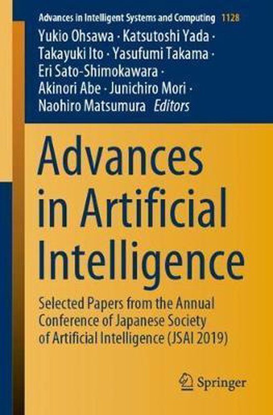 Advances in Intelligent Systems and Computing- Advances in Artificial Intelligence |... | bol.com