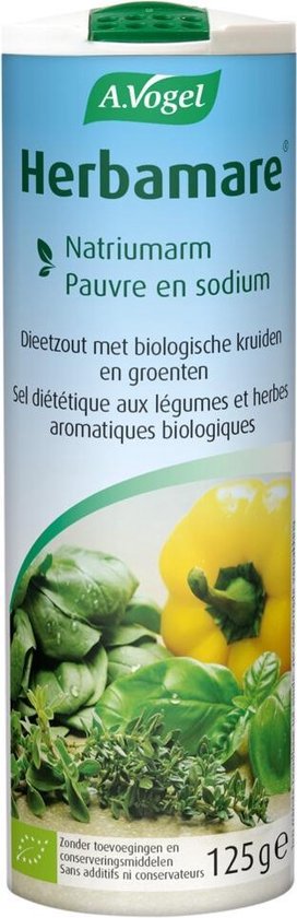 A.Vogel Herbamare Natriumarm Zout - 125 gr | bol.com