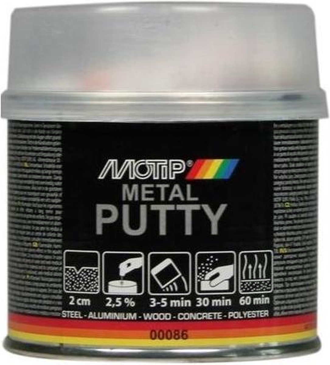 MoTip 2K Metaal Plamuur 250 gram | bol