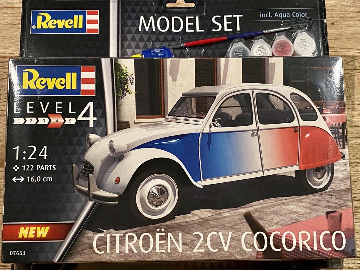 Revell Modelbouwpakket Citroen 2CV Cocorico | bol.com