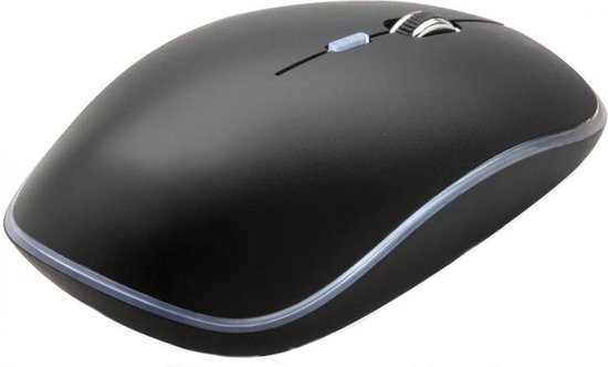 Xd Collection Computermuis Draadloos Light Up 11,6 Cm Abs Zwart | bol.com
