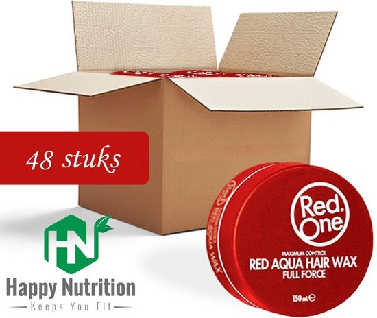 Red one Red Hair Wax| Haarwax| Haargel| Gel| Aqua wax| Rood Aqua ...