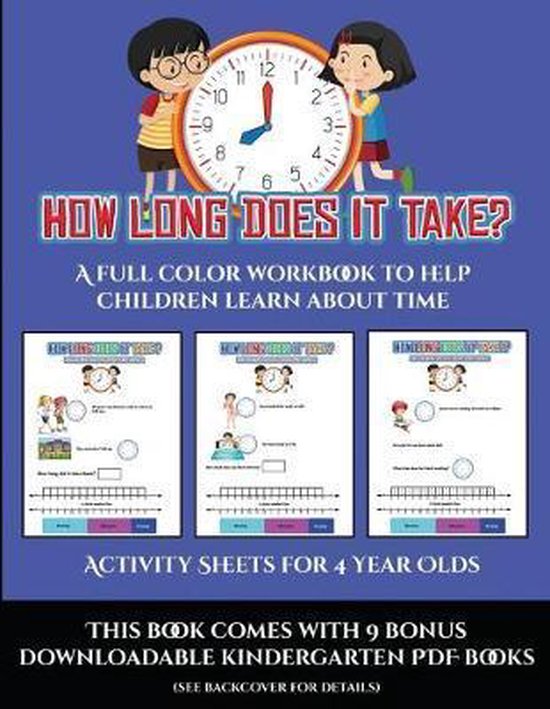 Activity Sheets For 4 Year Olds How Long Does It Take Activity Sheets For 4 Year Olds How Long Does It Take