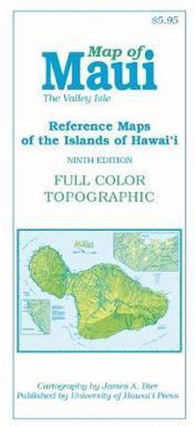 Map of Maui | 9780824873851 | James A Bier | Boeken | bol.com