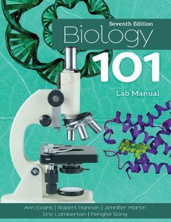 Biology 101 Lab Manual | 9781524994709 | Ann S Evans | Boeken | bol.com