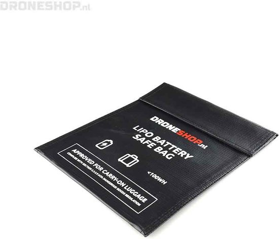 Droneshop.nl LiPo Safe Pouch - M - 18x23CM | bol