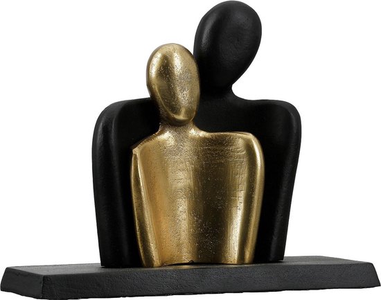 Gilde Handwerk - Sculptuur - Beeld - Couple - Paar - Aluminium - Zwart ...
