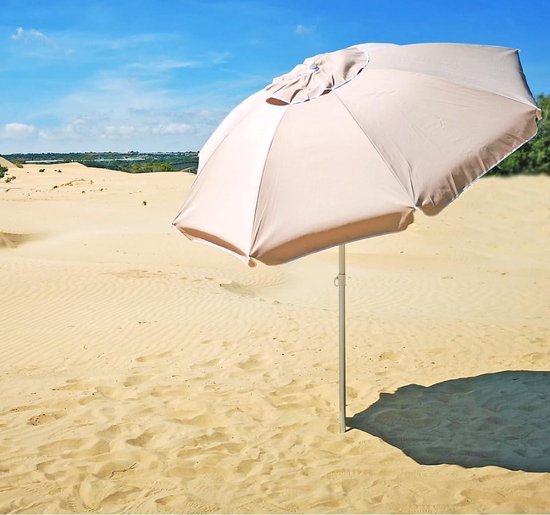 Strandparasol zee strand tuin diamter 200 mm - Parasol met stang 32 mm ...