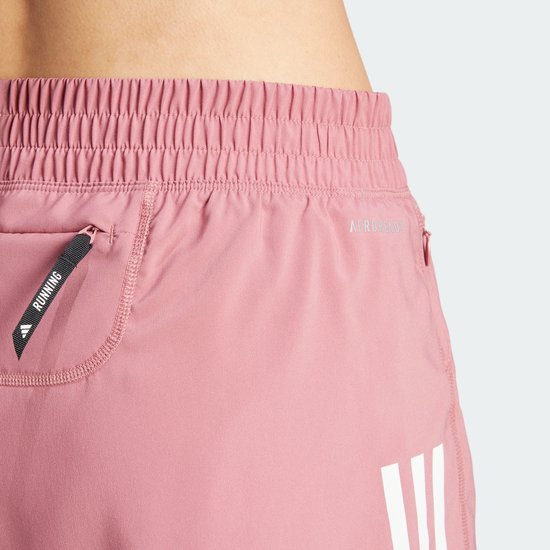 adidas Performance Own the Run Short - Dames - Rood- M 4" | bol