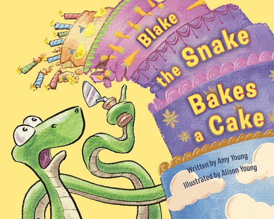 Blake the Snake Bakes a Cake | 9780593621745 | Boeken | bol
