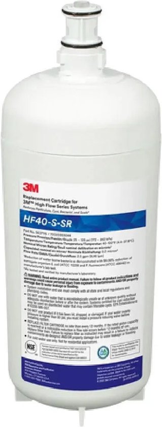 3M High Flow Carbonless Waterfilter HF40-S-SR | bol