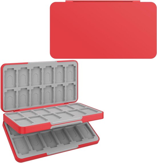 Game Card Case for Nintendo Switch OLED 2021 Switch Lite - Red ...