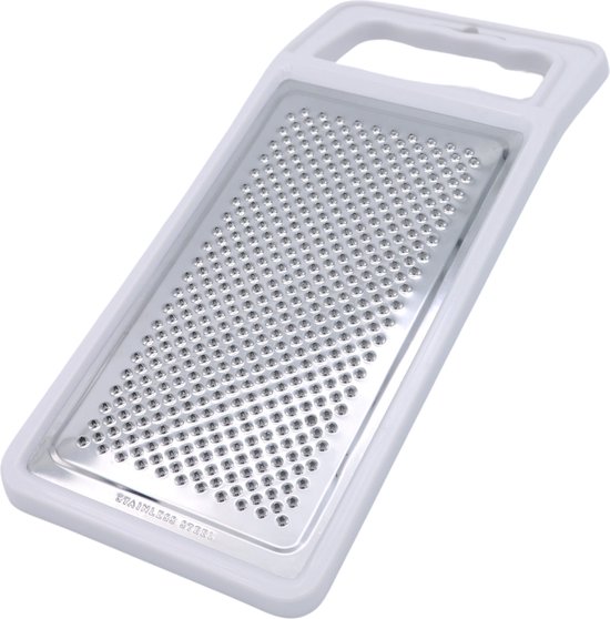 Platte Rasp RVS - Perfect voor Parmezaanse Kaas | Roestvrij Staal met ...