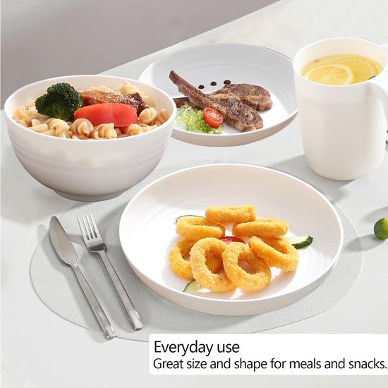 Plastic Bestek Sets van 32 Stuks, Onbreekbaar En Herbruikbaar ...