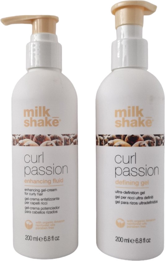 Milk Shake Curl Passion Twin Pack Curl Define Gel 200ml + Curl ...