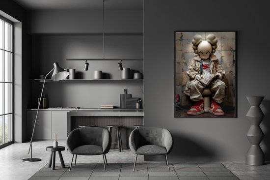 Poster op Hoge kwaliteit pvc - 60x90cm (zonder frame) - Wall street Art ...