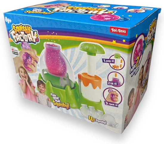 Squishy Factory Set 4x Squishy - Maak je eigen squishy | bol