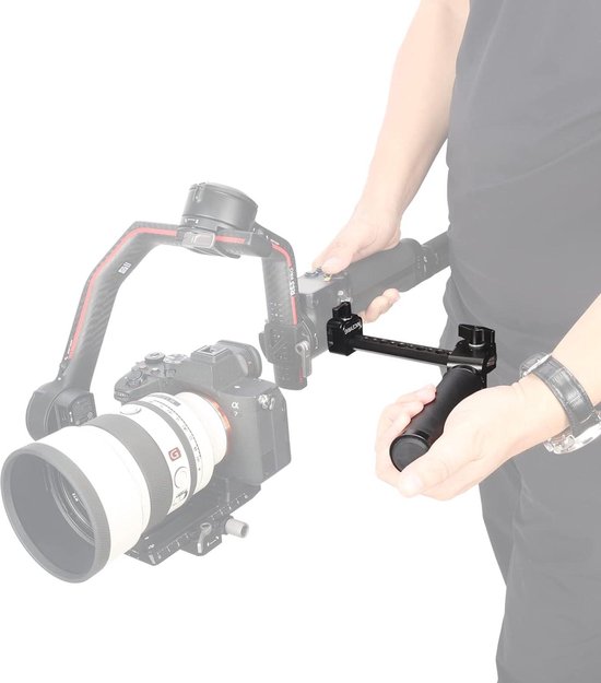Verstelbaar Lederen Handvat Grip voor DJI RS2 RSC2 RS3 RS3 Pro Stabilizer Gimbal met... | bol