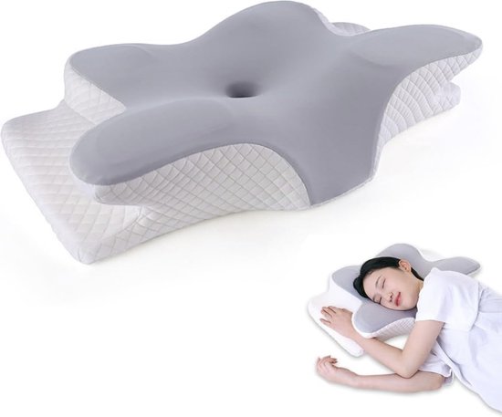 Kussen orthopedisch slaapkussen, orthopedisch kussen, ergonomisch hoofdkussen van... | bol