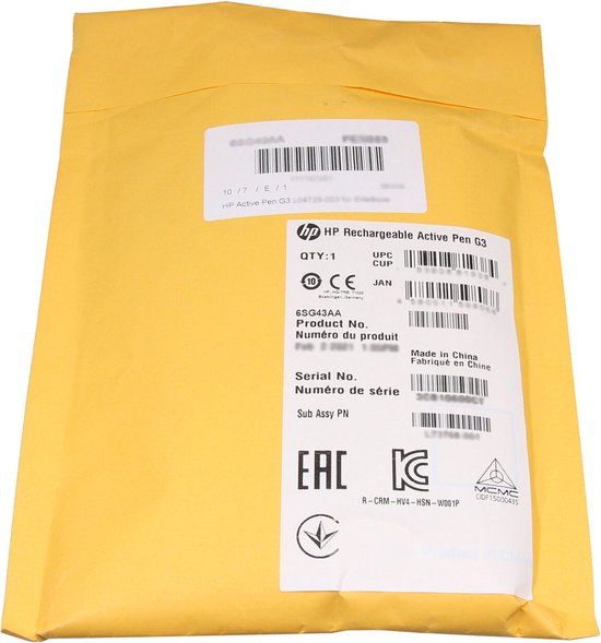 HP 6SG43AA Active Pen G3 | bol