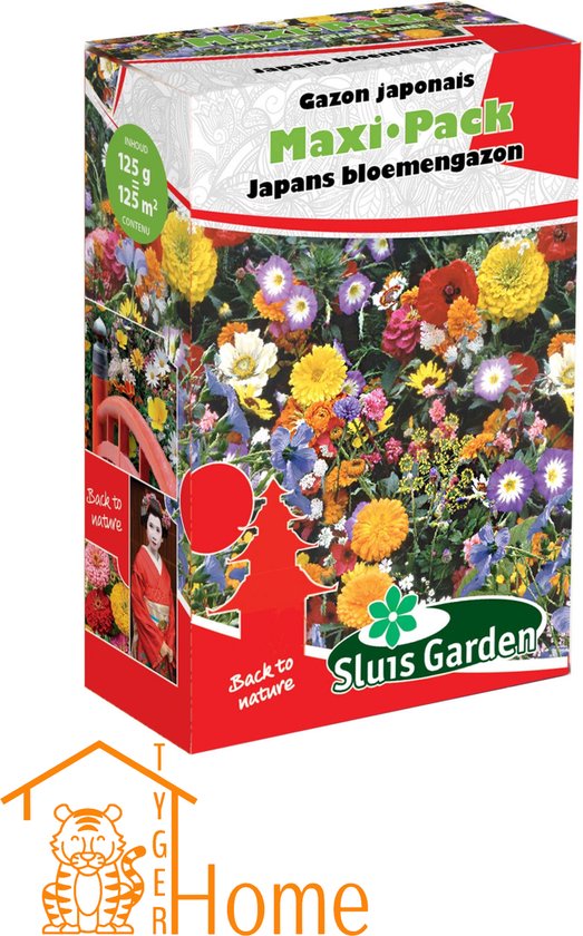 Japans Bloemengazon Zaden: Kweek Prachtige, Kleurrijke Bloemen voor een ...
