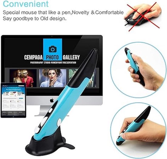 Stylus voor computer, Pocket Mouse, Custom Innovative Wireless Vertical ...
