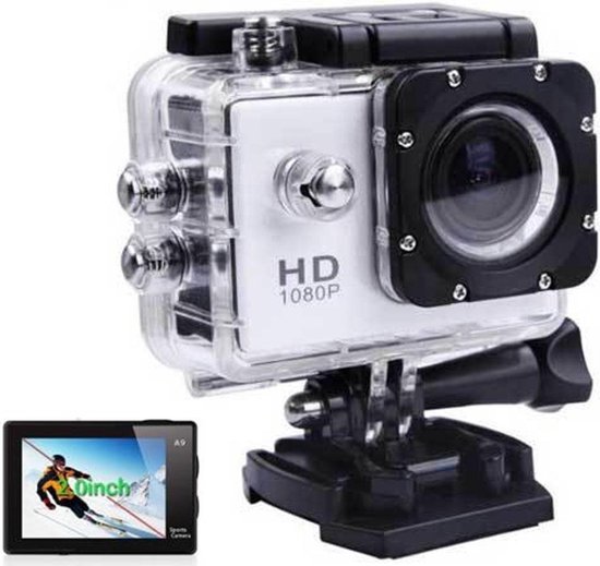 Sports FULL HD Camera DV (waterresistant) 1080p Actioncam + Accessoires ...