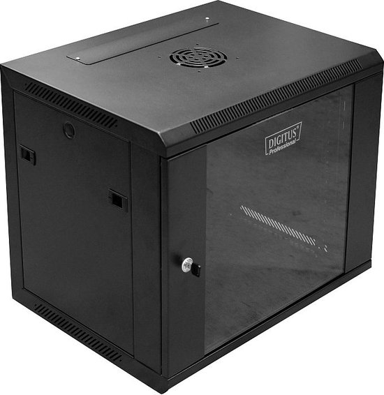 Digitus DN-W19 09U/450/B rack 9U Wandrek Zwart | bol
