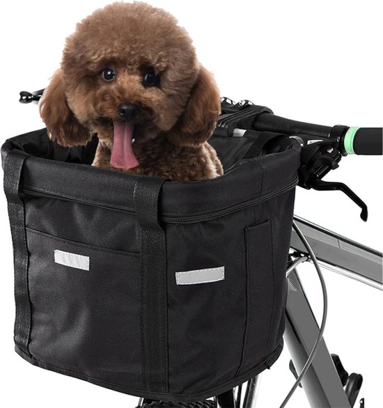 Hondenfietsmand elektrische fiets - fietsmand hond voorop - fietsmand stuur -... | bol