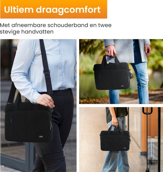 R2B® Laptoptas 14 inch geschikt voor Laptops en Tablets - Model Almere ...